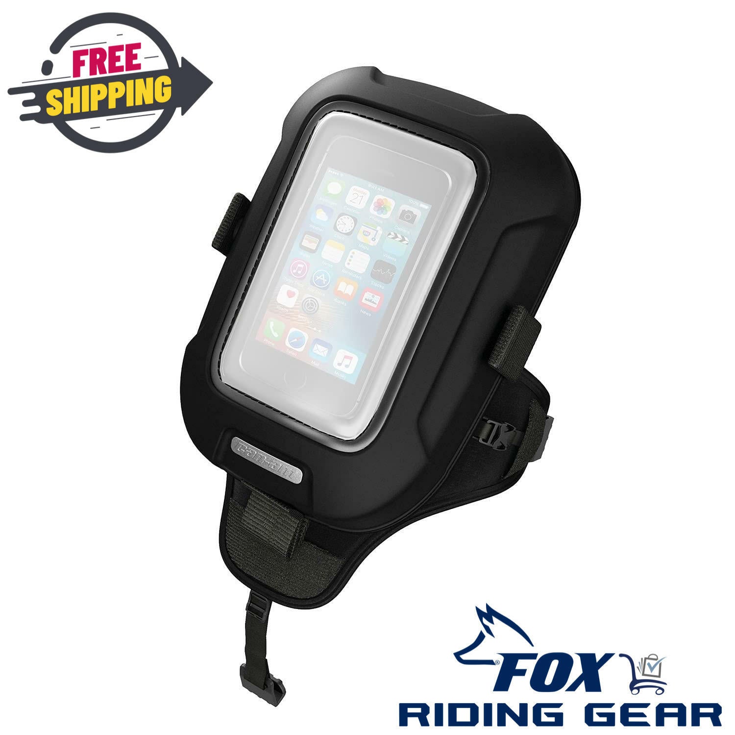OPEN BOX - OEM Can-Am Tank Bag w/Phone Holder 3L (0.75 Gal) Ryker - 21